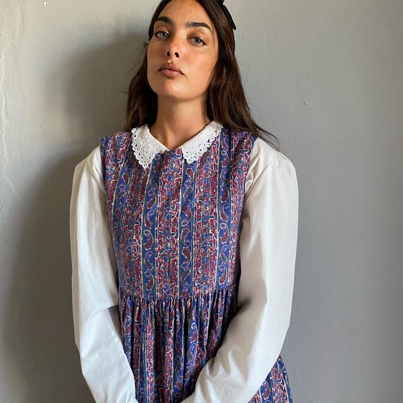 Victorian Pinafore - Etsy