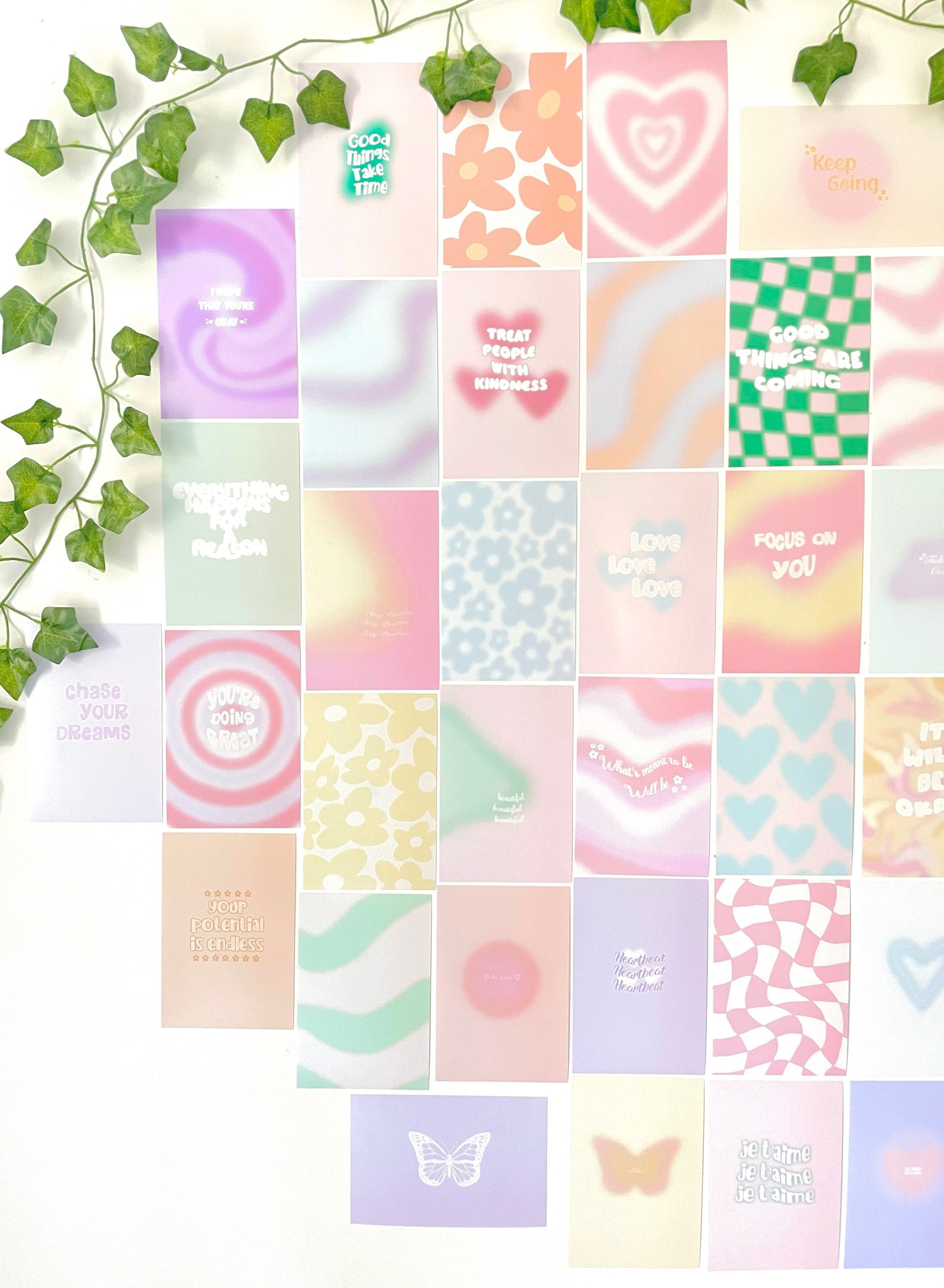 Dreamy Danish Pastel Wall Collage 40 Physical Prints - Etsy UK