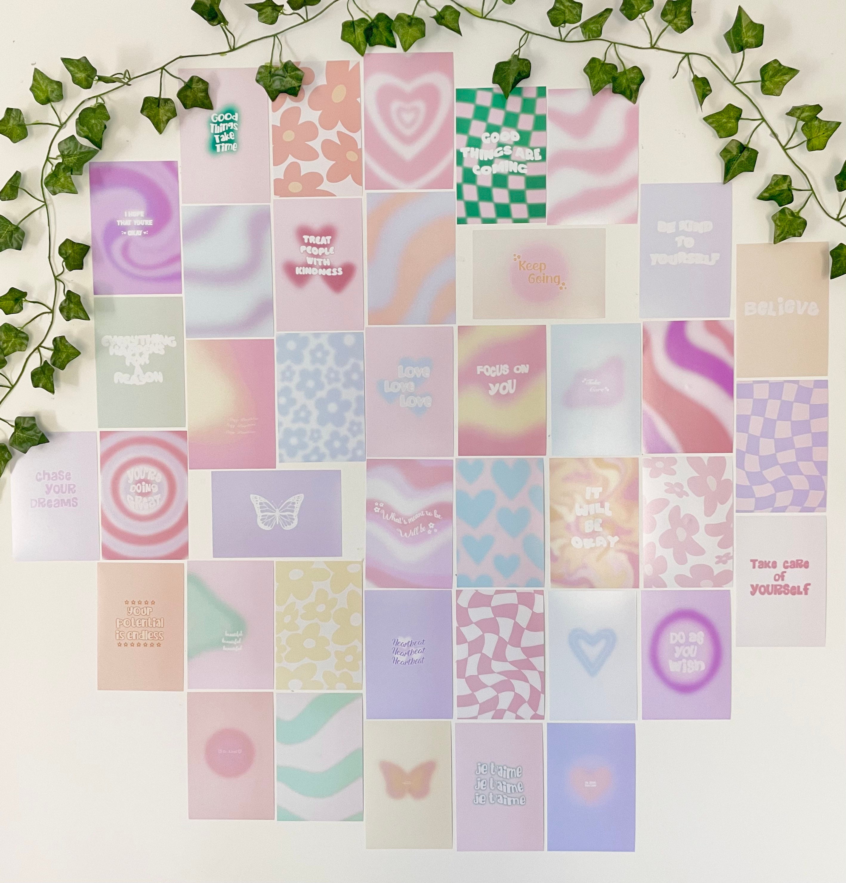 Dreamy Danish Pastel Wall Collage 40 Physical Prints - Etsy UK