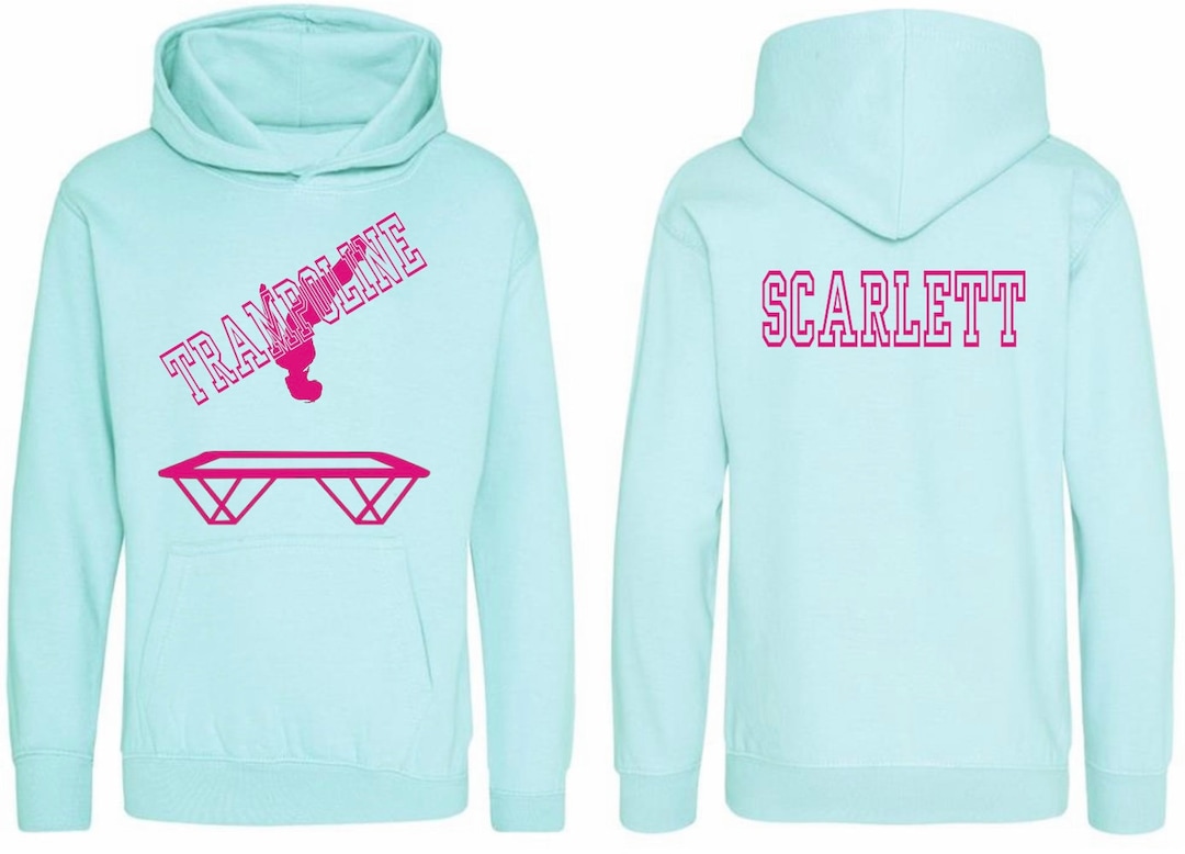 Adult Personalised Trampoline Hoodie - Etsy