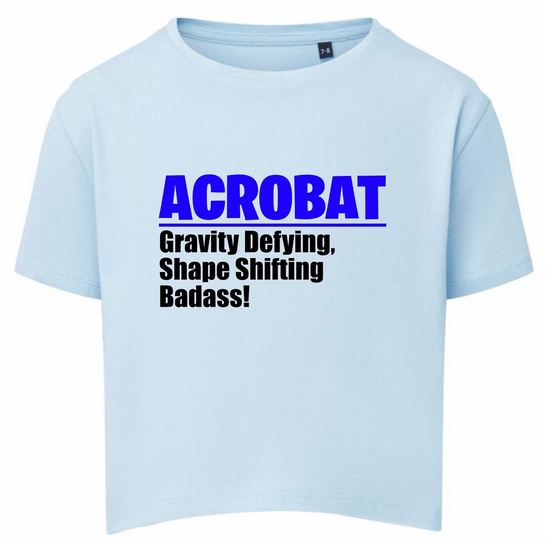 Gravity Defying ACROBAT Crop Top - Etsy UK