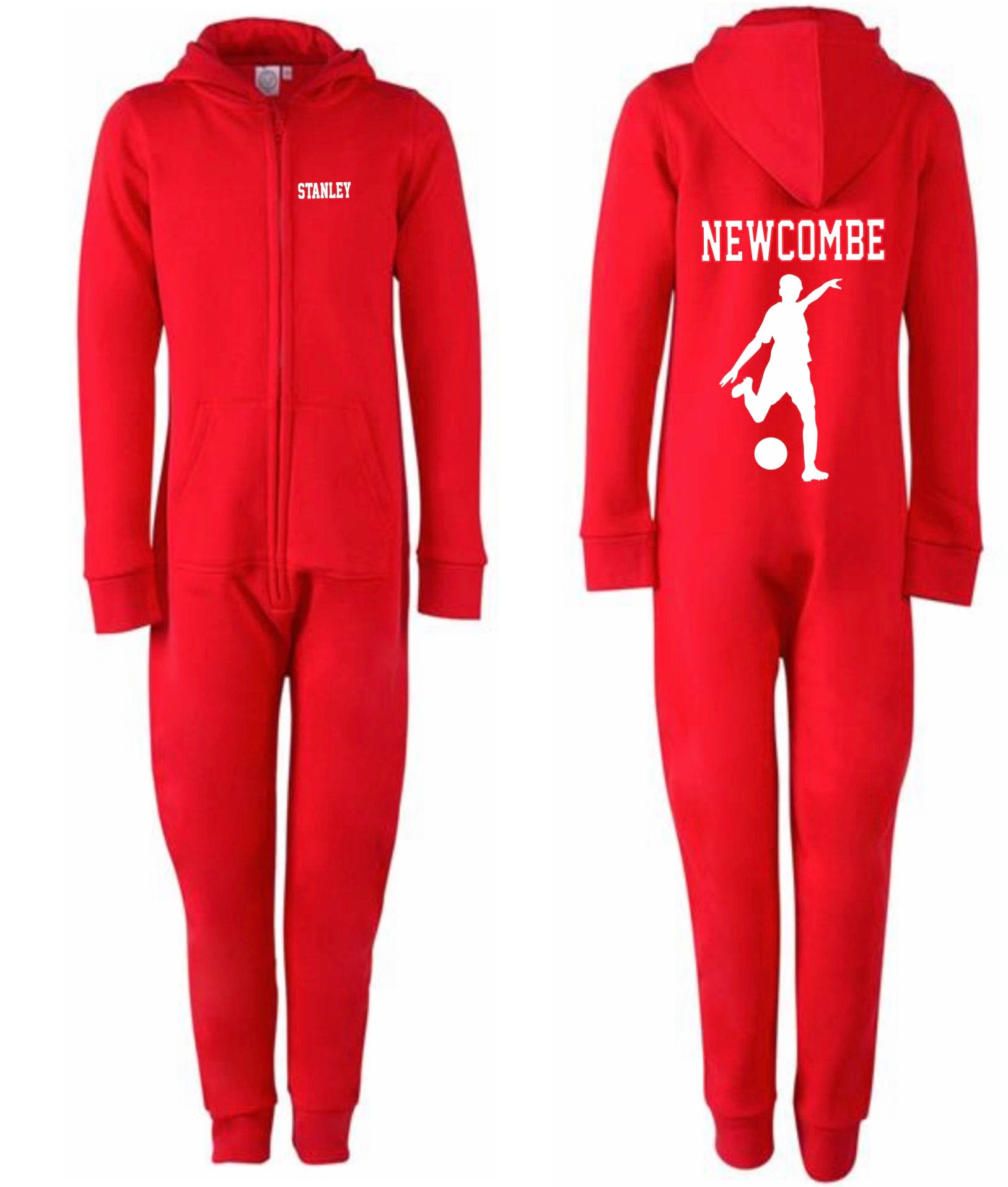 Personalised Football Onesie - Etsy UK