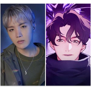 BTS 7 Fates: Chakho Webtoon Manwha Double Sided Handmade Unofficial ...
