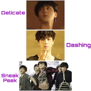 BTS Fake Love Music Video Handmade Unofficial Fan Merchandise ...
