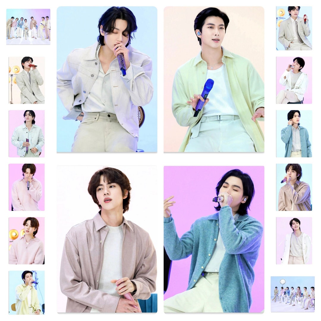 BTS Take Two Live Clip Performance Photo Sketch Handmade Unofficial ...