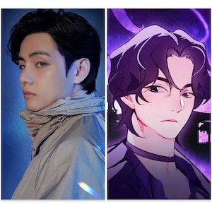 BTS 7 Fates: Chakho Webtoon Manwha Double Sided Handmade Unofficial ...