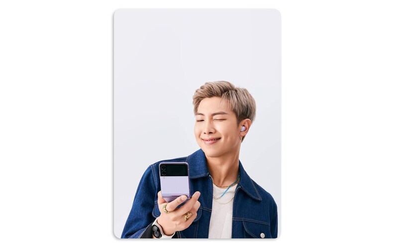 BTS X Samsung Galaxy Z Flip Phone 2021 Promotion Handmade - Etsy