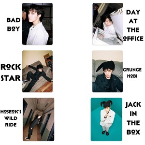 Jhope of BTS More Music Video and Jack in the Box Promotional Images Handmade Unofficial ...