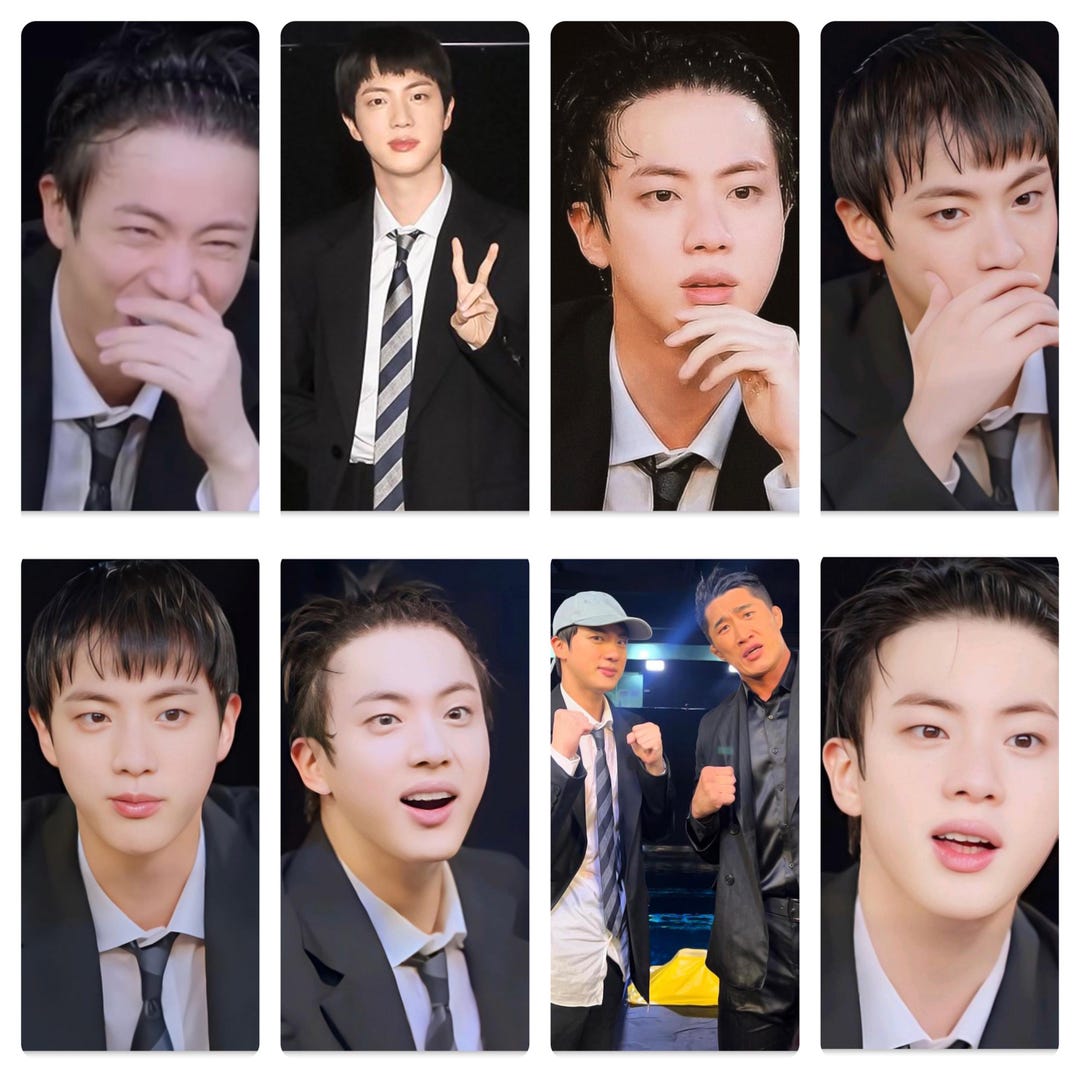 Jin of BTS Run Jin Episodes Four and Five Handmade Unofficial ...