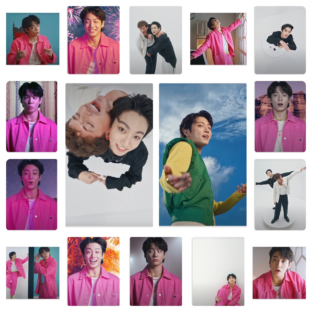 Jungkook of BTS and Charlie Puth Left and Right Music Video - Etsy