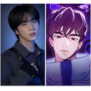 BTS 7 Fates: Chakho Webtoon Manwha Double Sided Handmade Unofficial ...