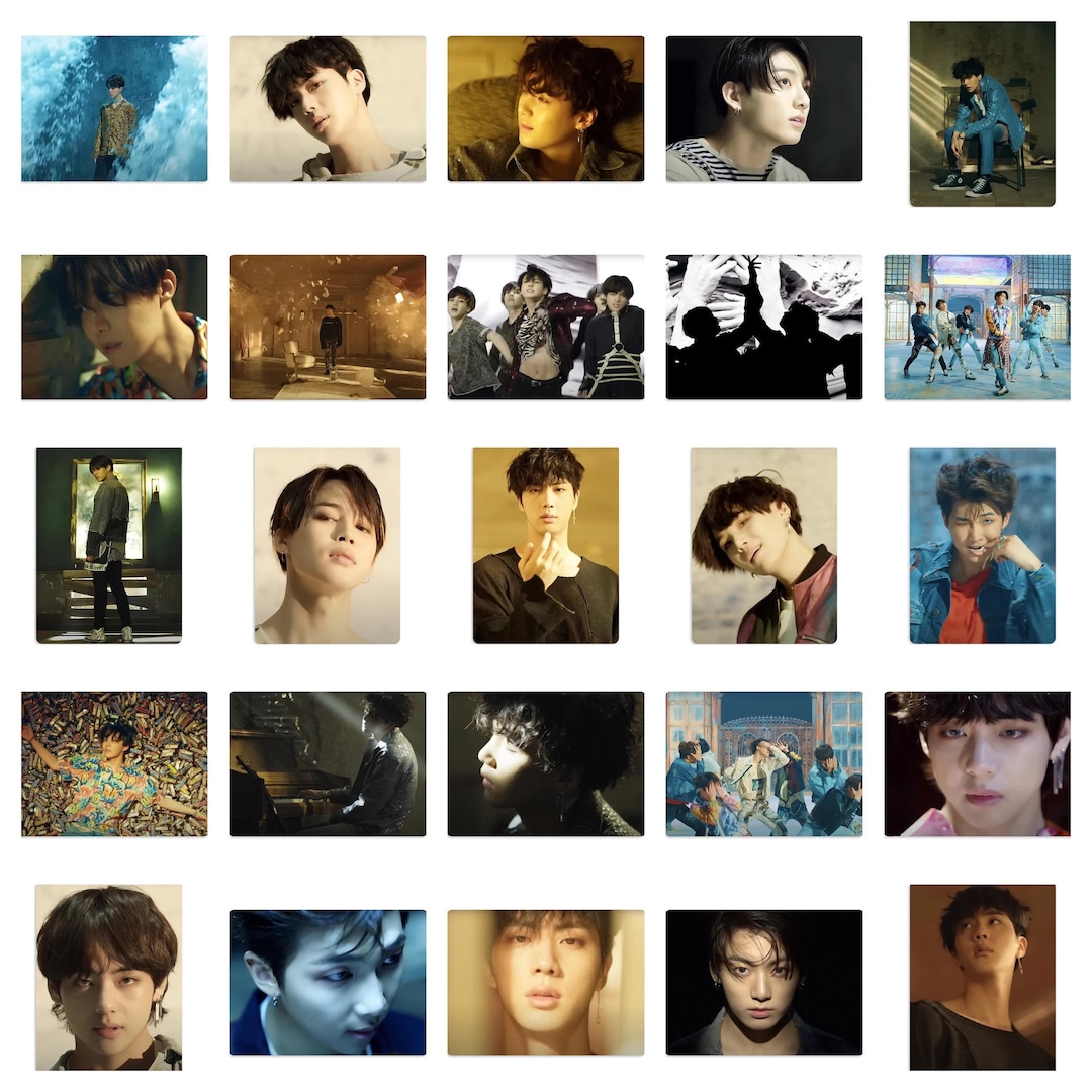 BTS Fake Love Music Video Handmade Unofficial Fan Merchandise ...