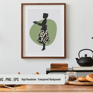 Vintage Woman Cooking, 40s Housewife in the Kitchen, Vintage Woman ...