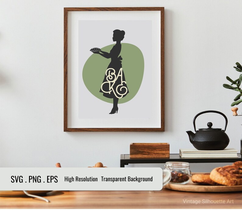 Vintage Woman Cooking, 40s Housewife in the Kitchen, Vintage Woman ...