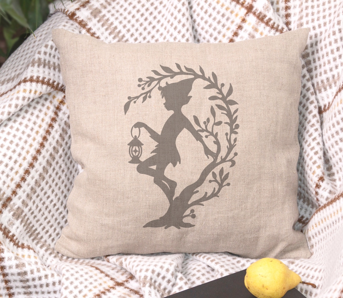 Pixie Silhouette, Spring Svg, Pixie Art, Pixie Svg, Mushroom Svg, Fairy ...