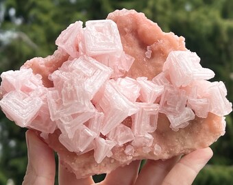 Light Pink Halite Crystal Specimen Nice Quality From Owens Lake ...