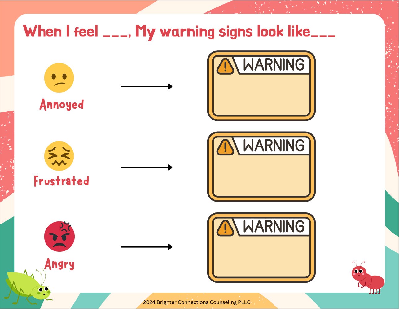 Emotion Regulation and Boundary Setting Workbook for Kids - Etsy