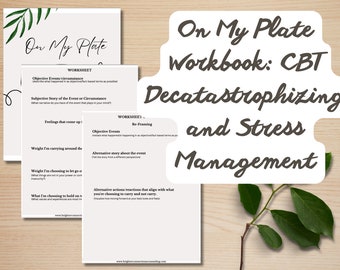 CBT: Behavioral Activation Worksheet Editable / (Instant Download) - Etsy