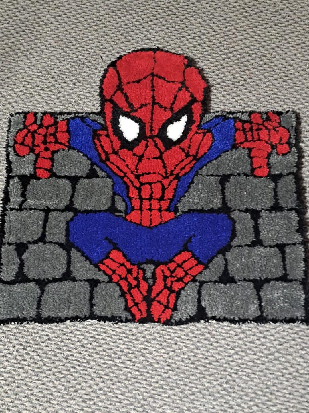 Spider-man Rugs / Marvel Rugs / 100% Handmade Custom Rug / Modern Home ...