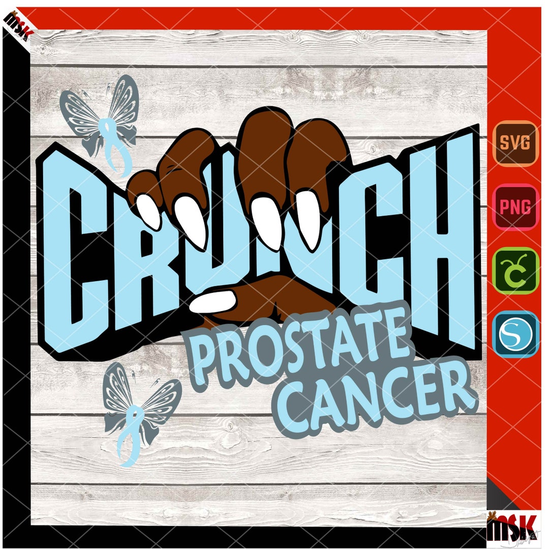 Cáncer de próstata crunch, svg, crunch png - Etsy España