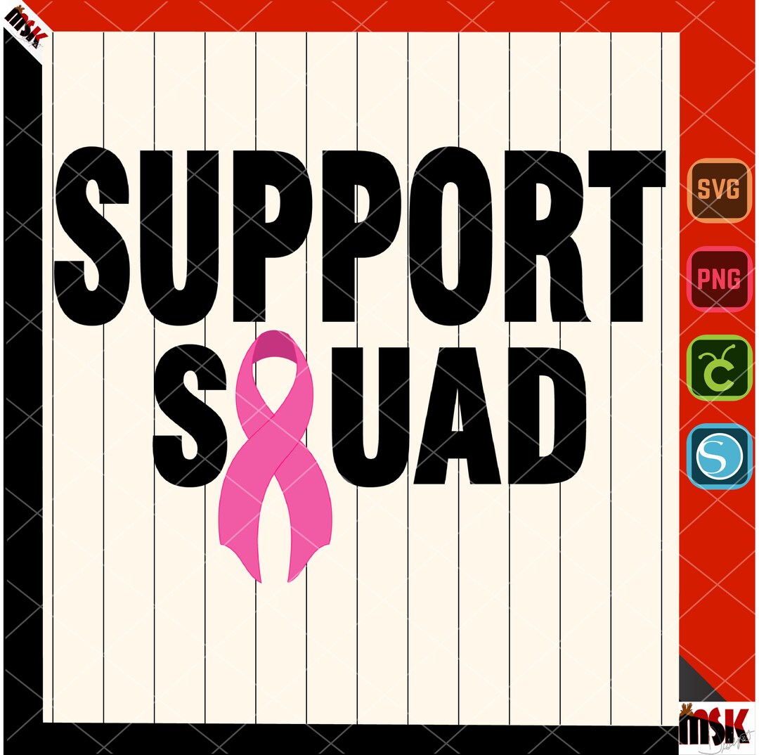 Support Squad, Svg, Png, Awareness - Etsy