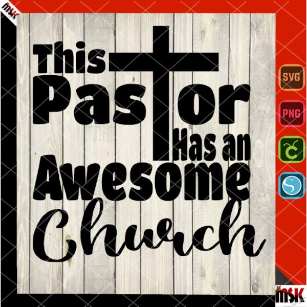 Pastor Svg - Etsy