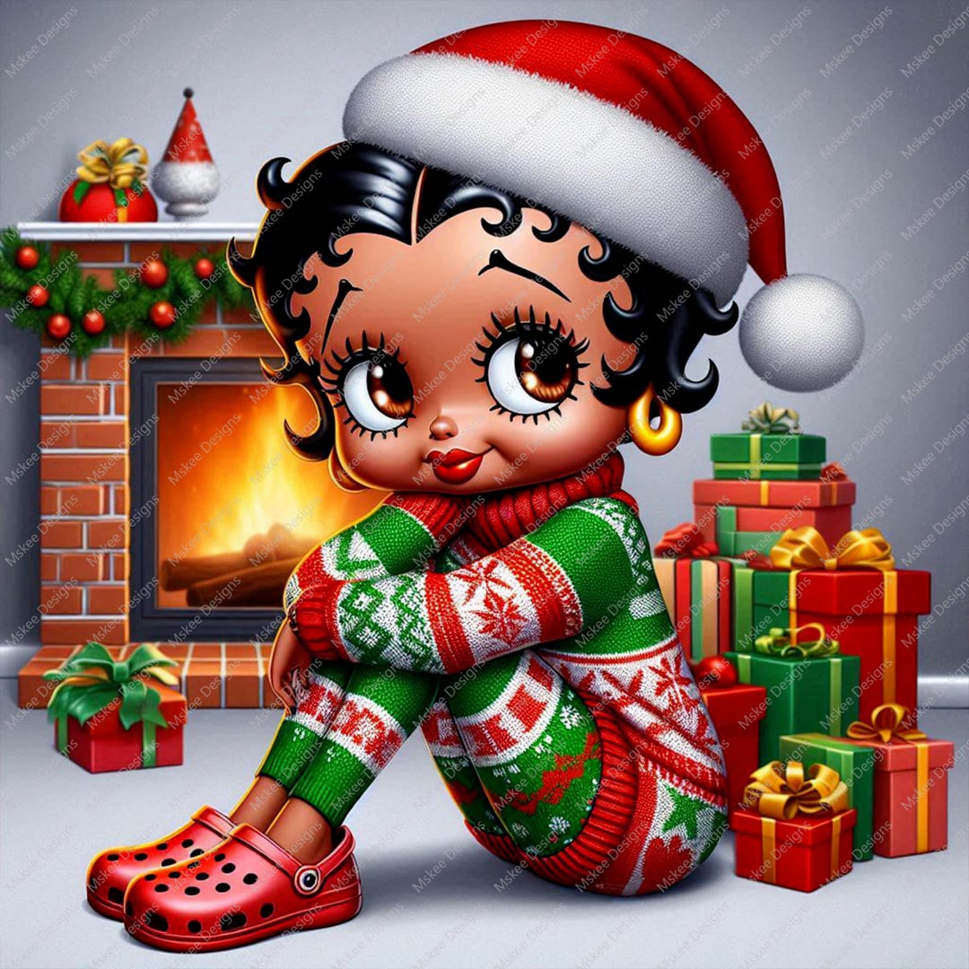 Baddie Boop, Christmas Elf, Christmas, Gnome, Melanin Woman, Santas ...