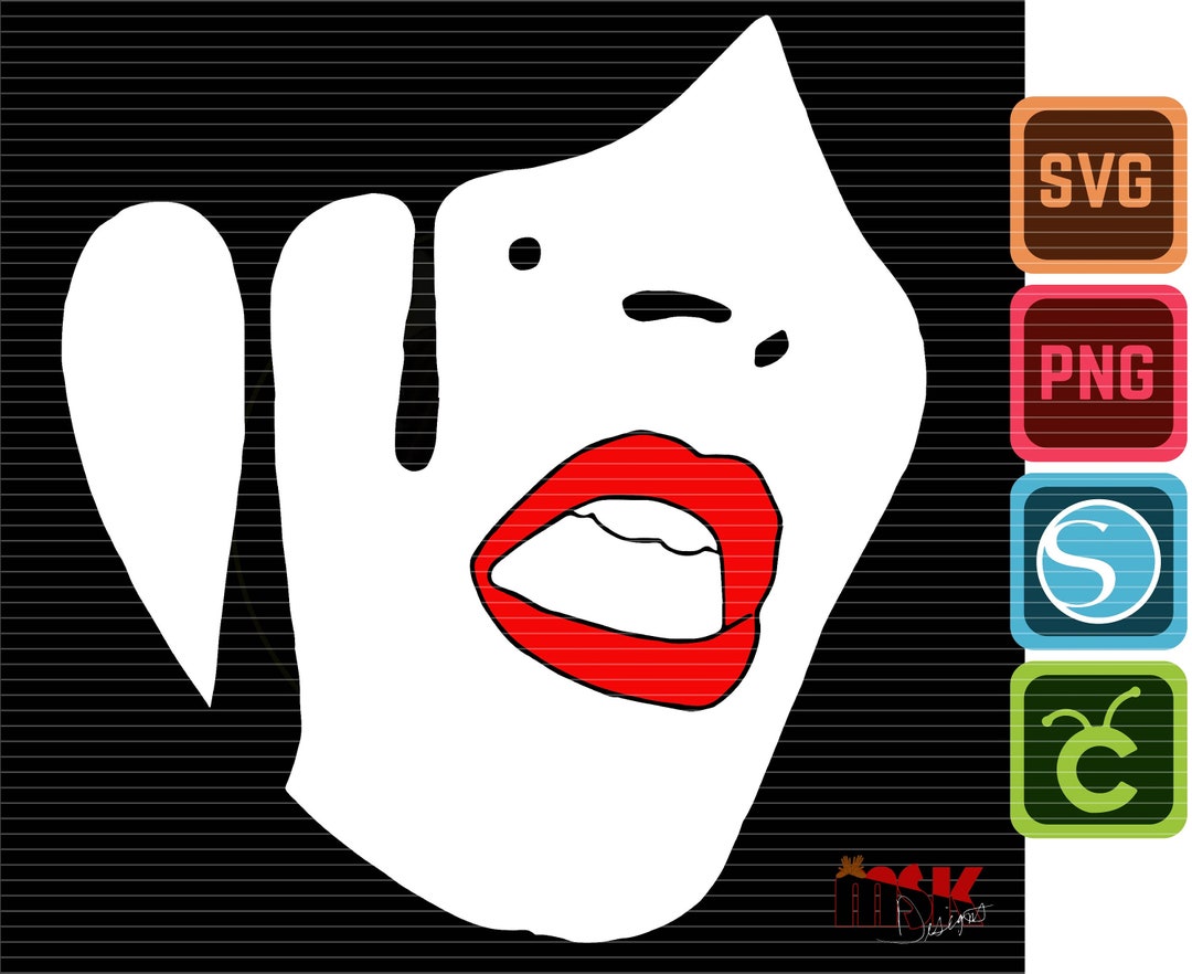 Woman's Face Svg Png - Etsy