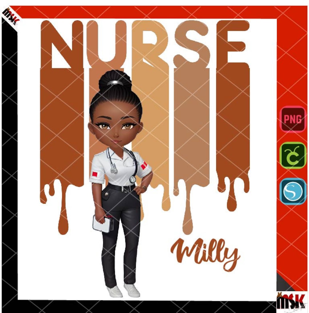 Nurse, Medical Professional, Medical, RN, Registered Nurse, Melanin ...