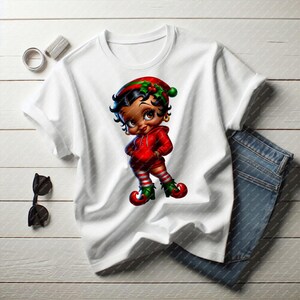 Baddie Boop, Christmas Elf, Christmas, Gnome, Melanin Woman, Santas ...