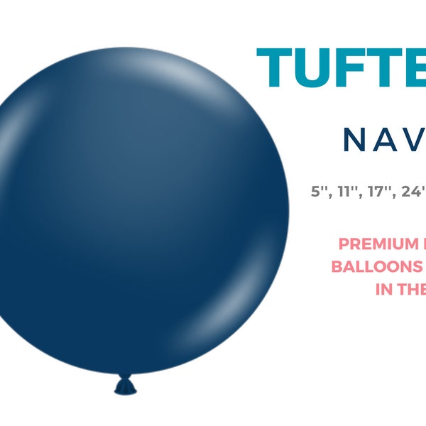 Navy Balloons - Etsy