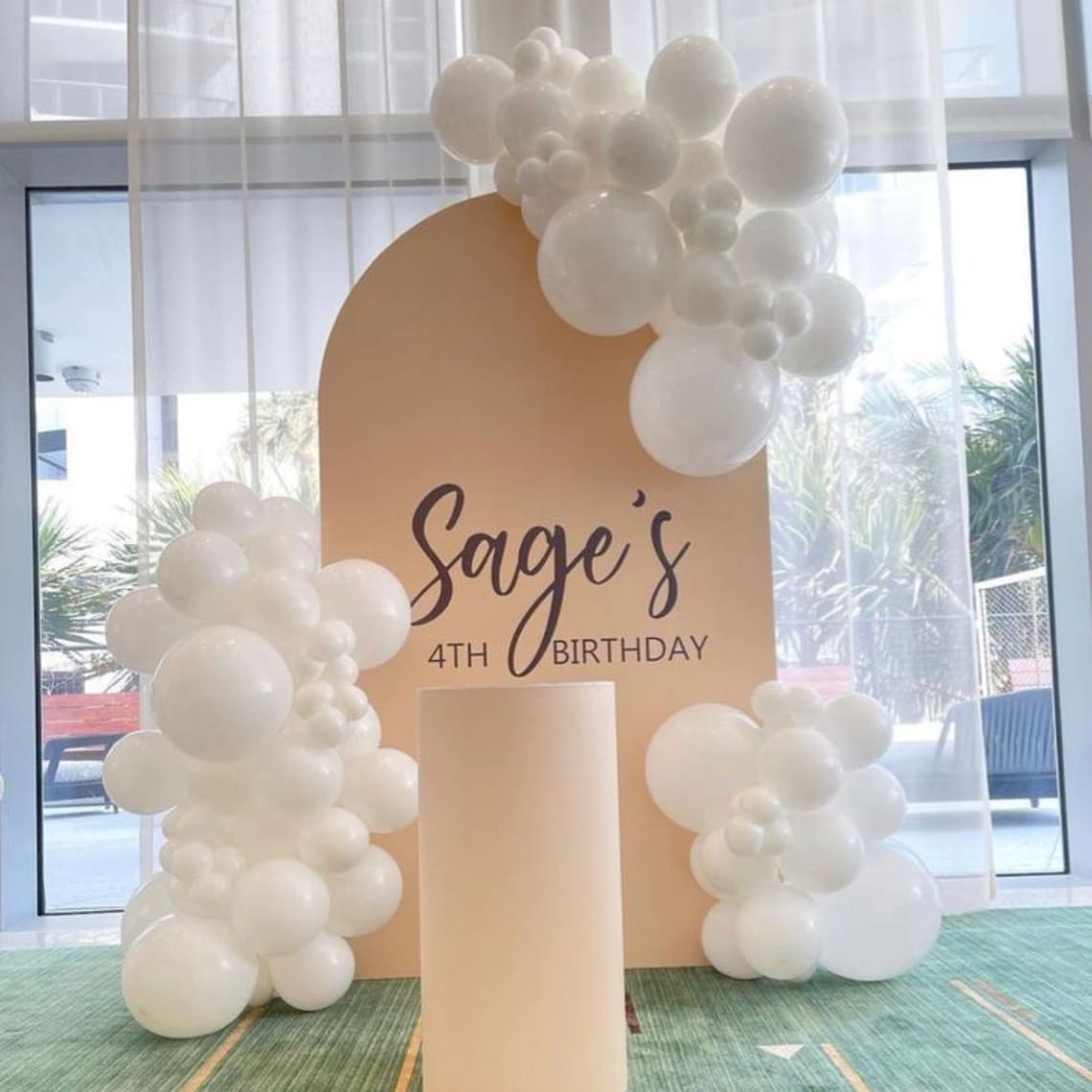 All White Balloon Arch Kit Wedding Decoration Wedding - Etsy