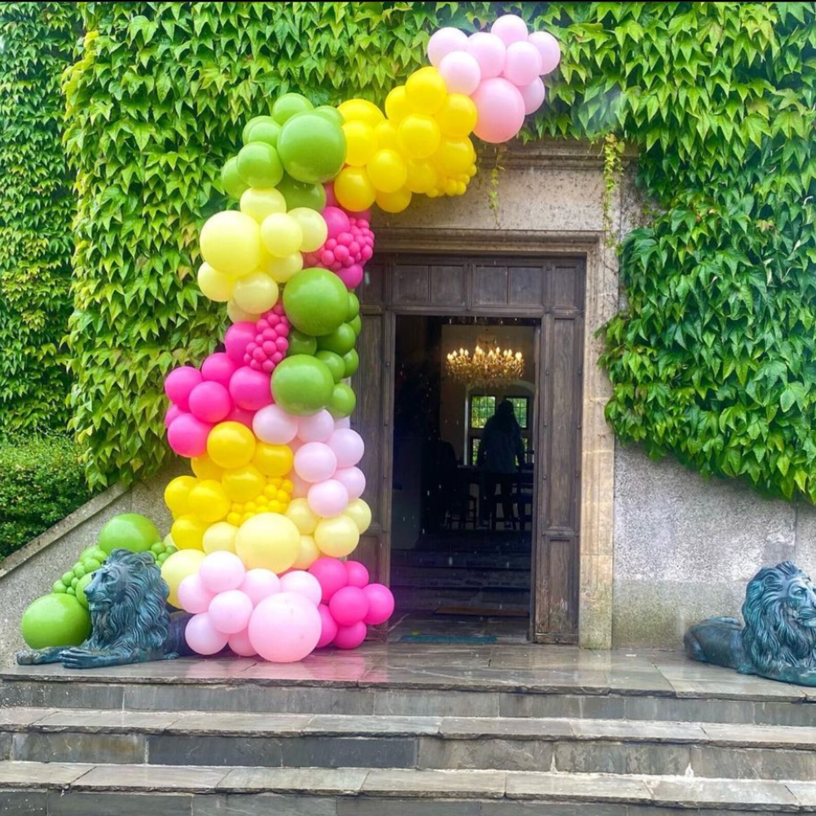 Aloha Balloon Garland Kit Flamingo Party Decoration - Etsy