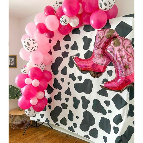 Cow Print Theme Birthday Decorations Cowgirl Sweet 16 - Etsy