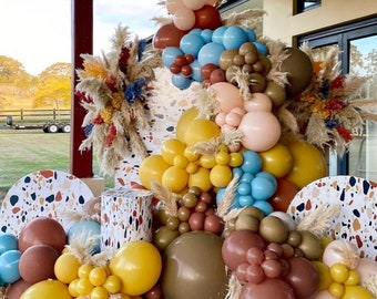 Wild West Balloon Arch Kit Western Party Decoration, My First Rodeo ...