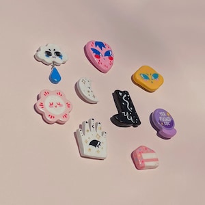 Handmade Clay Pins - Etsy