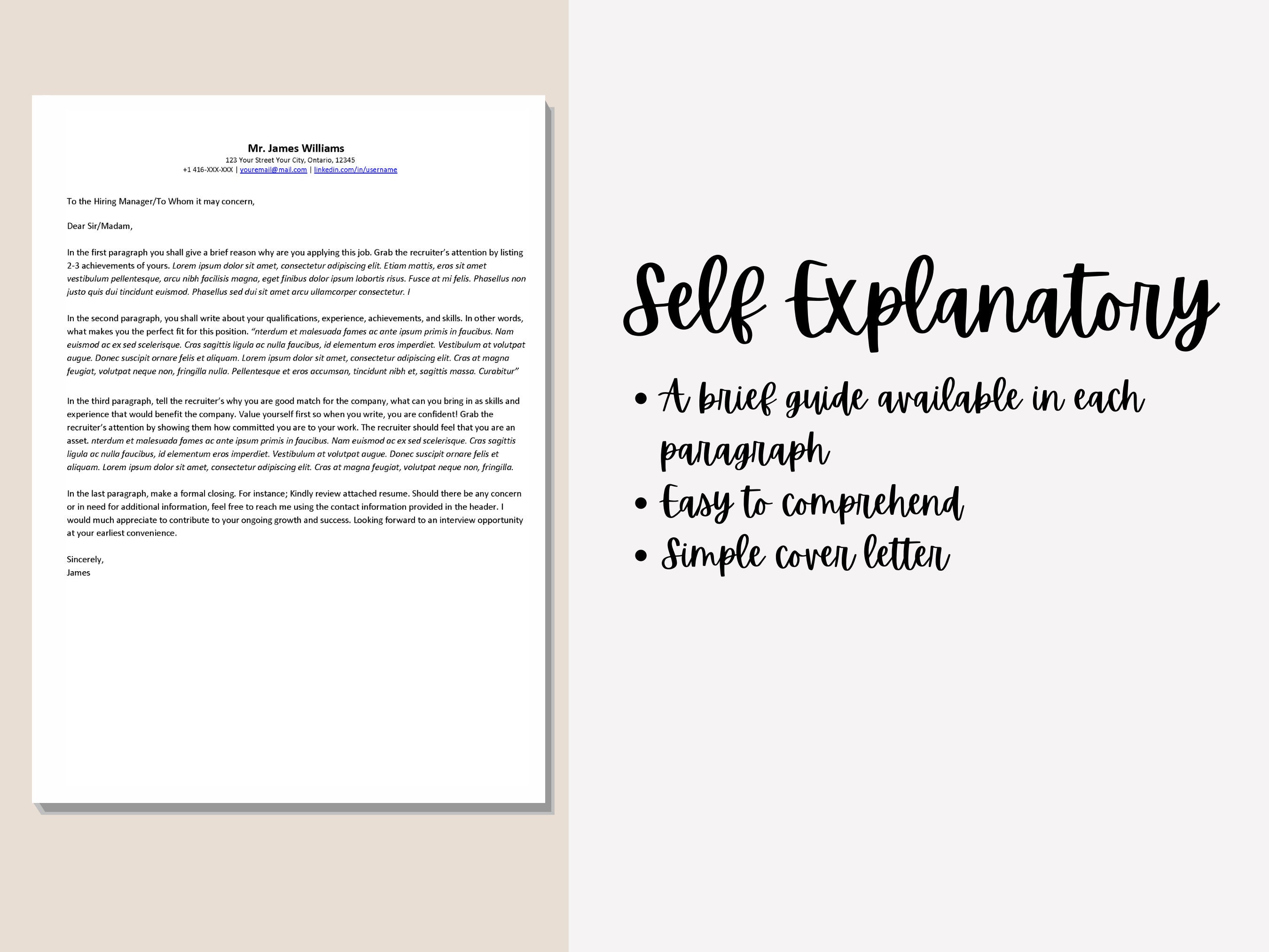 Canadian Resume Template Word, Canadian CV Template, Professional ...