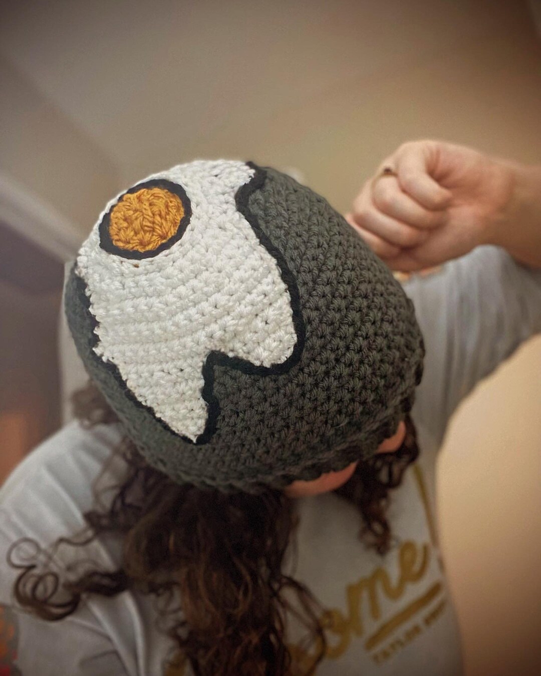 Egghead Beanie Pattern - Crochet Beanie Pattern - Quirky Beanie - Etsy