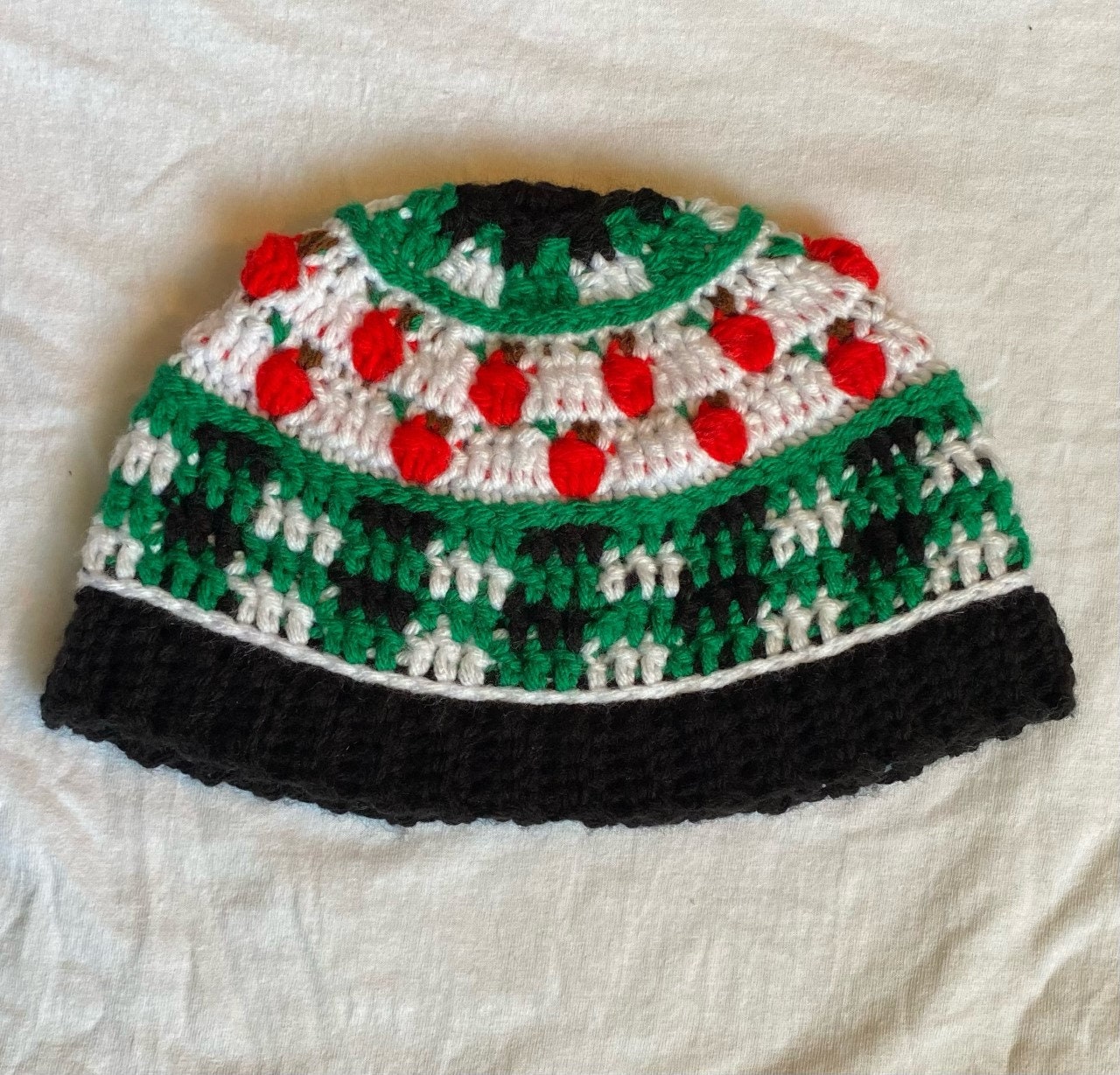 DIGITAL DOWNLOAD PATTERN - Flannel in the Orchard Beanie - Crochet ...