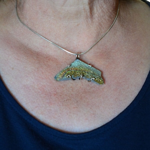 Unique Rainbow Pyrite Pendant - Etsy