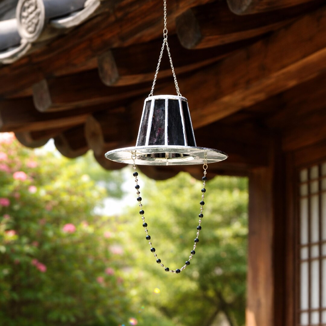 Traditional Korean Gat Stained Glass Sun Catcher - Etsy