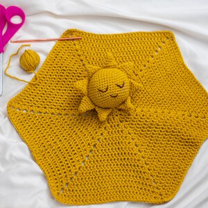 Sunshine Lovey Crochet Pattern - Etsy