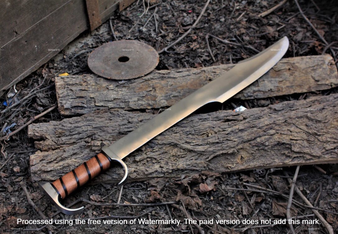 King Leonidas Spartan Sword ,handmade Sword, Custom Made Viking Sword ...
