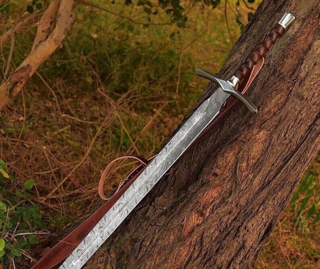 Custom Handmade Two Headed Skyrim Sword Replica Sword Fantasy ...
