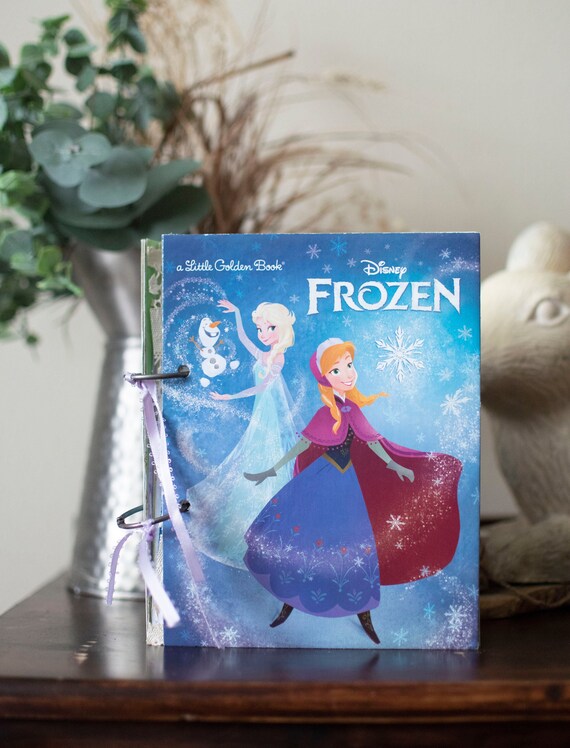 Frozen Princess Anna & Elsa Junk Journal Scrapbooking Set - Etsy