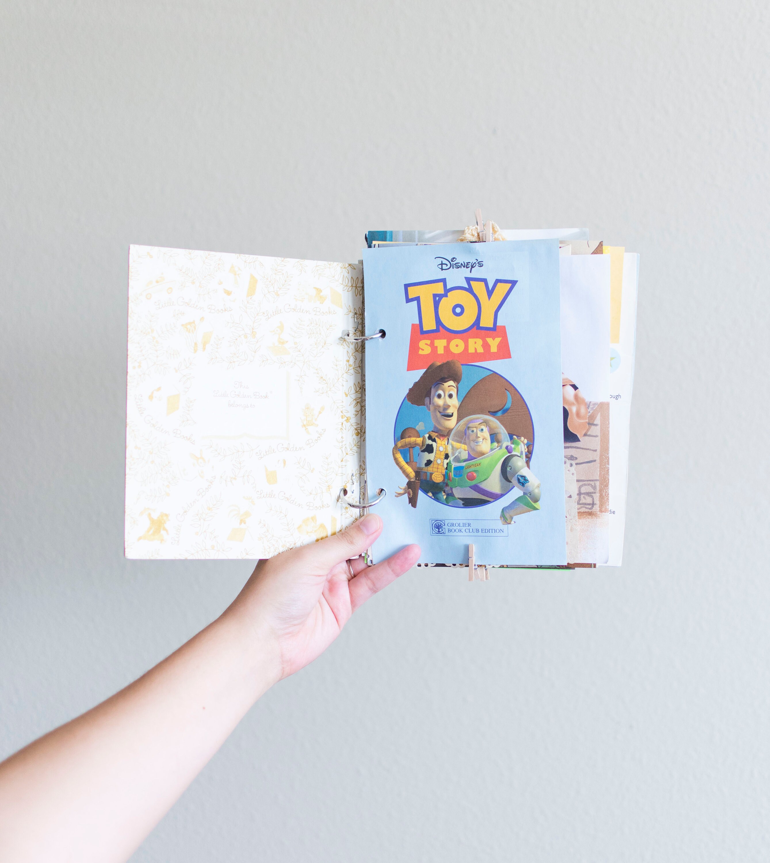 Toy Story Disney & Pixar Movie Scrapbook Journal | Etsy
