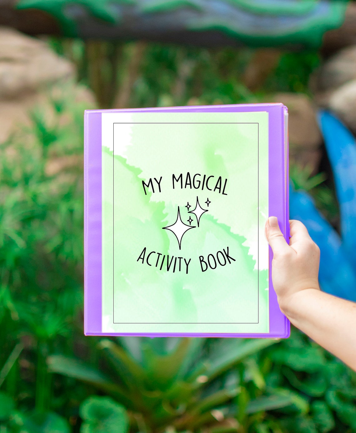 My Magical Activity Book Family & Kids Theme Park Fun - Etsy