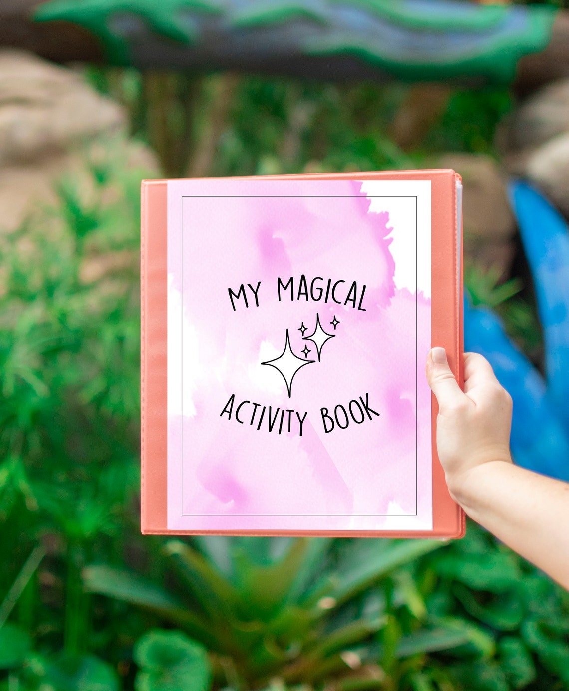 My Magical Activity Book Family & Kids Theme Park Fun - Etsy