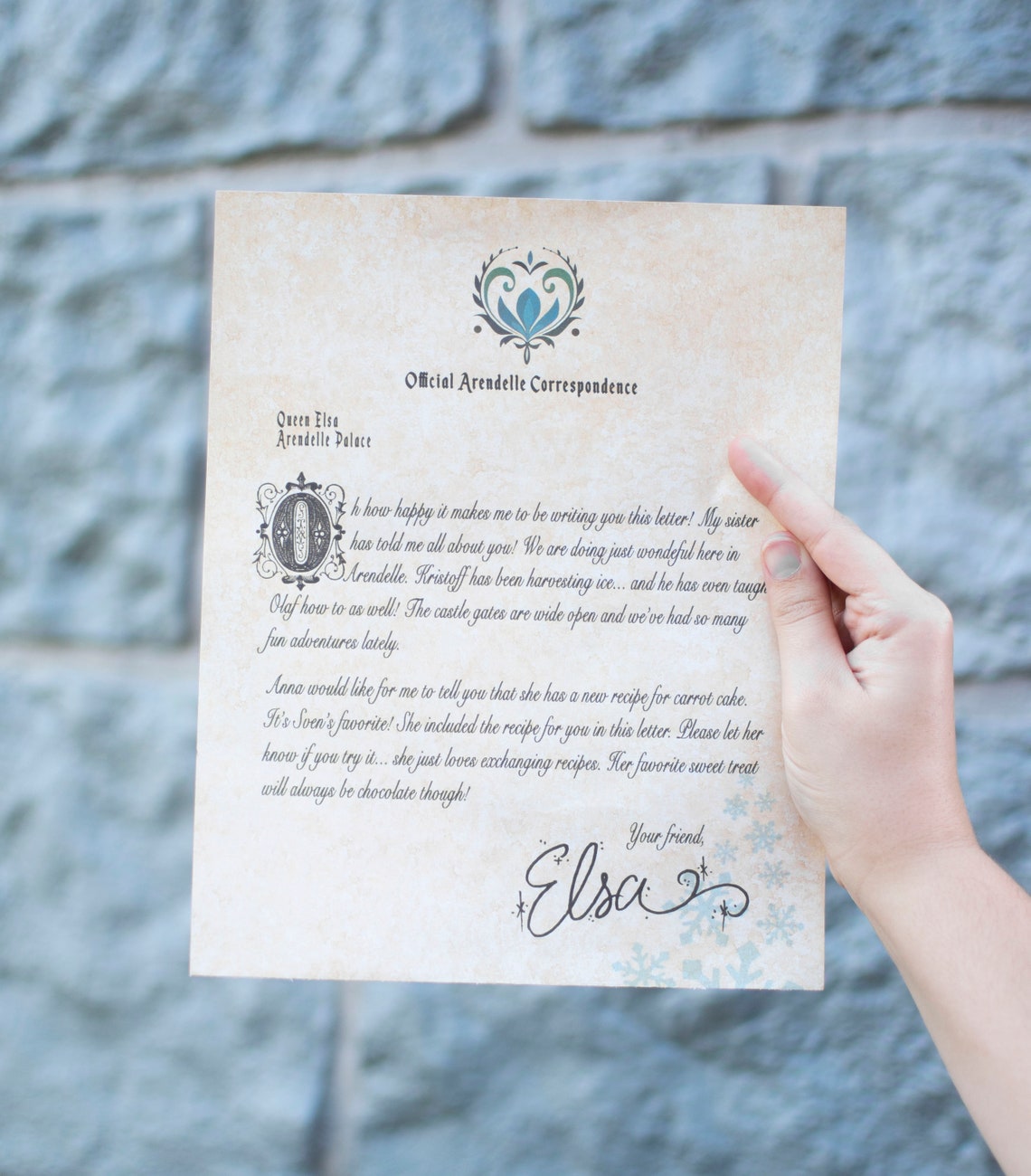Personalized Letter From Favorite Disney Character - Etsy