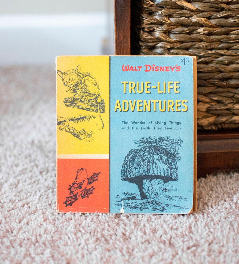 Walt Disney's True Life Adventures note From Walt Printed - Etsy